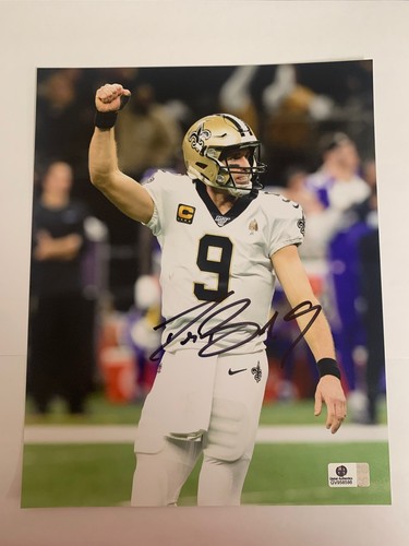 DREW BREES Hand Signed Autographed 8"X10" Photo New OrleansSaints with ...