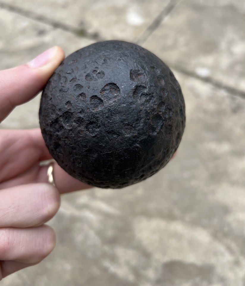 RARE WW1 British Ball No.15 Relic Cleaned Found Montauban Somme Trench ...