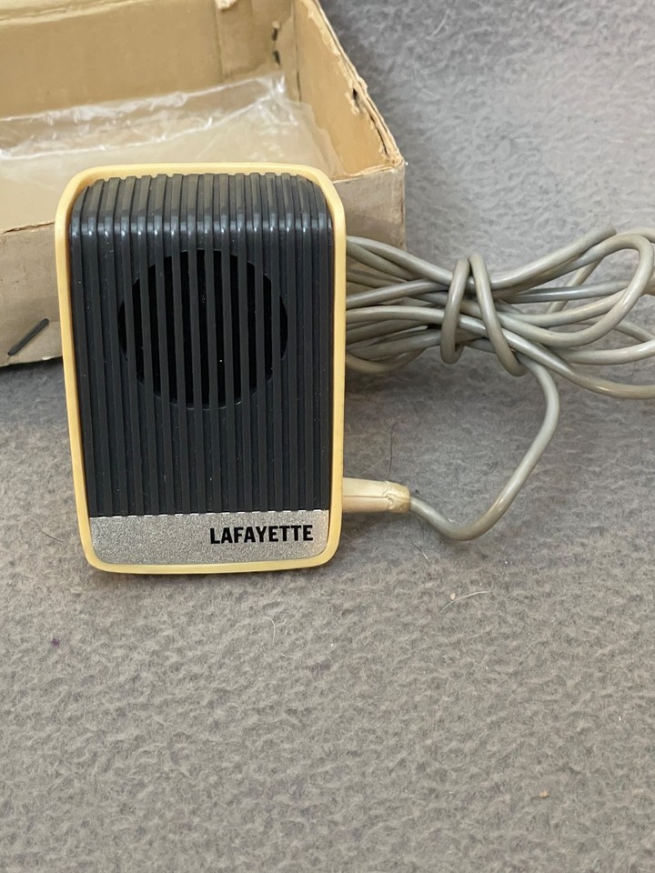 Vintage Lafayette Dynamic Microphone 99-4502 in Box | eBay