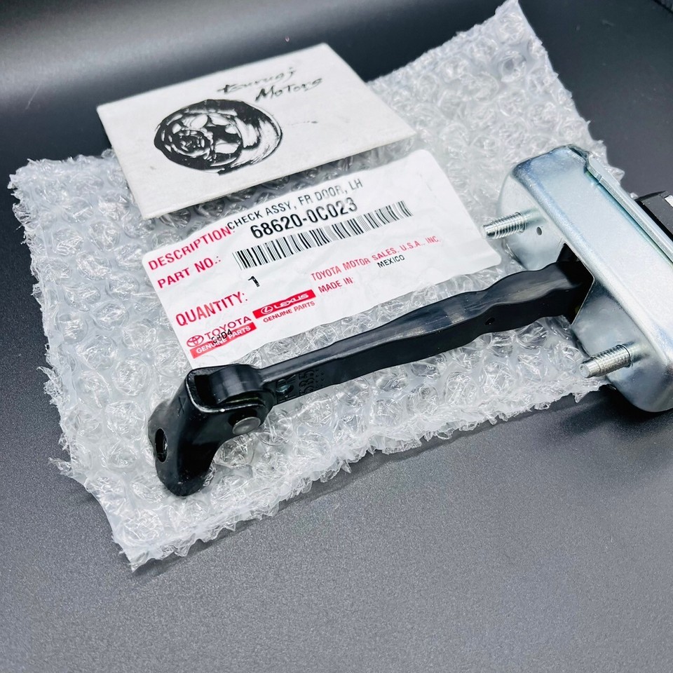 TOYOTA 2007-15 TUNDRA 08-14 SEQUOIA Left FRONT DOOR CHECK GENUINE 68620 ...