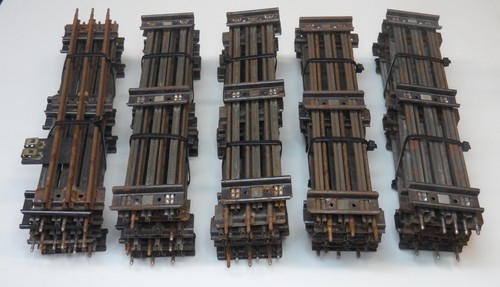 Lionel O-Gauge Straight Track( 39) Section Lot | eBay