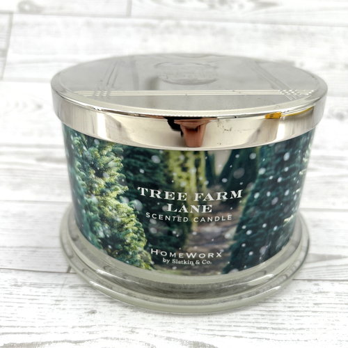 Homeworx Scented Candle Tree Farm Lane 18oz 4-Wicks Harry Slatkin | eBay