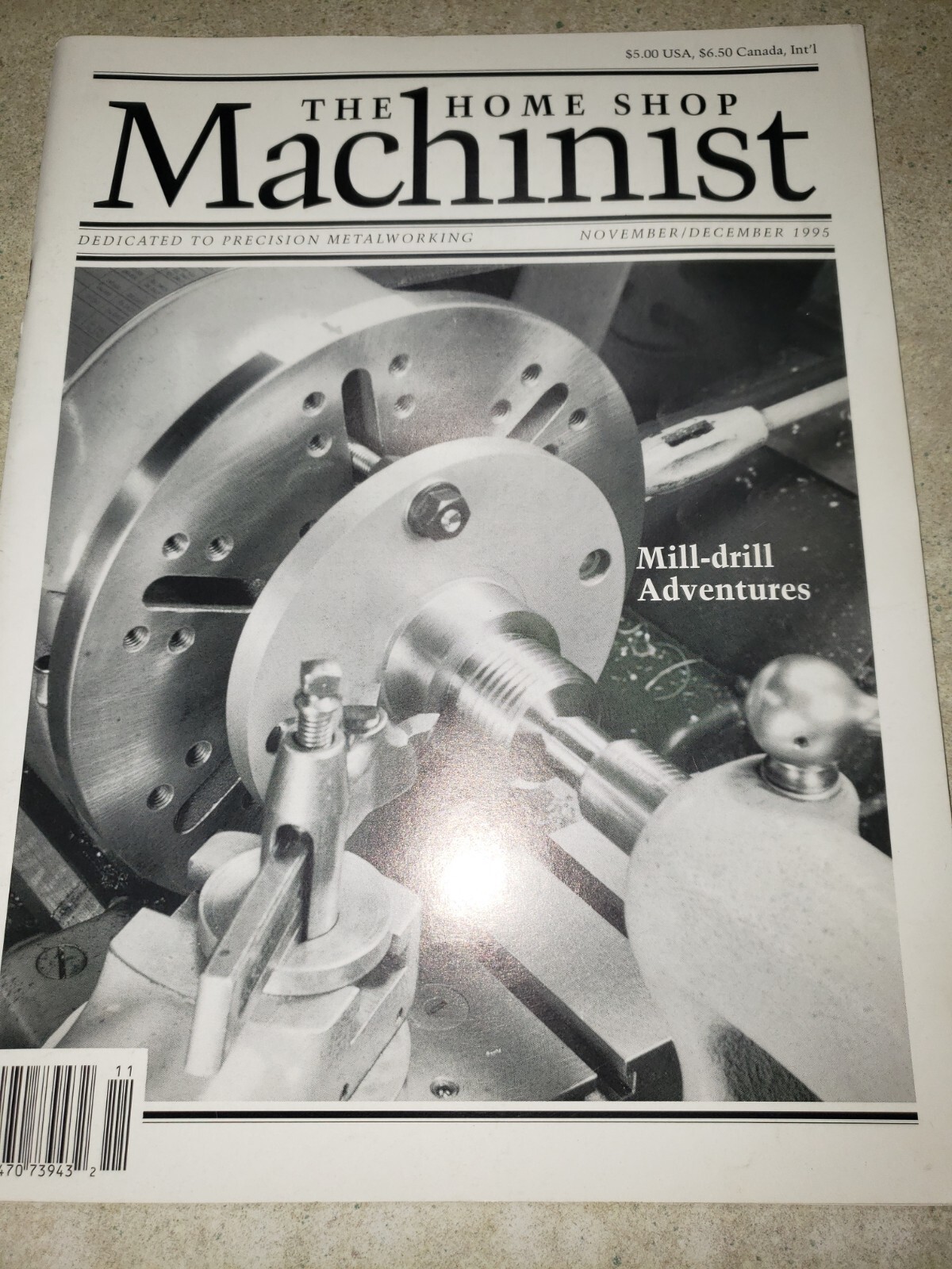 The Home Shop Machinist Magazine November/December 1995, Good Shape ...