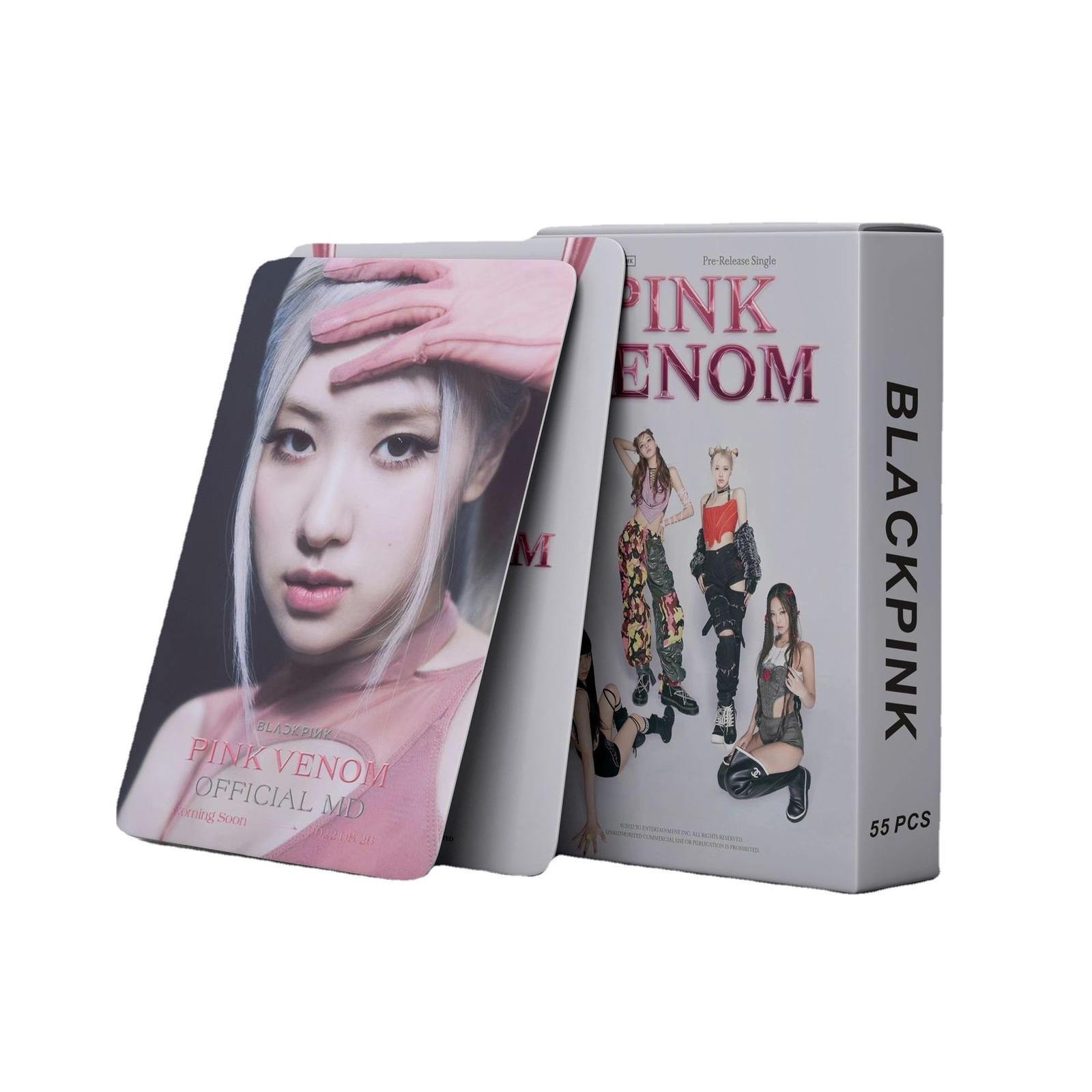 Blapink Lomo Card Set 55 Pieces With Pink Venom Theme | eBay