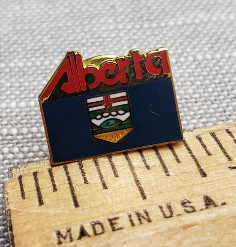 Vintage Pin Alberta Canada Flag H86 | eBay