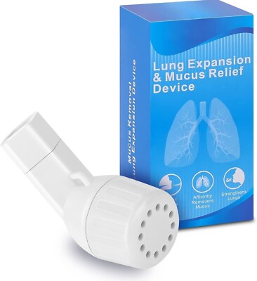 New Natural Breathing Lung Expander Lung Expansion & Mucus Relief ...