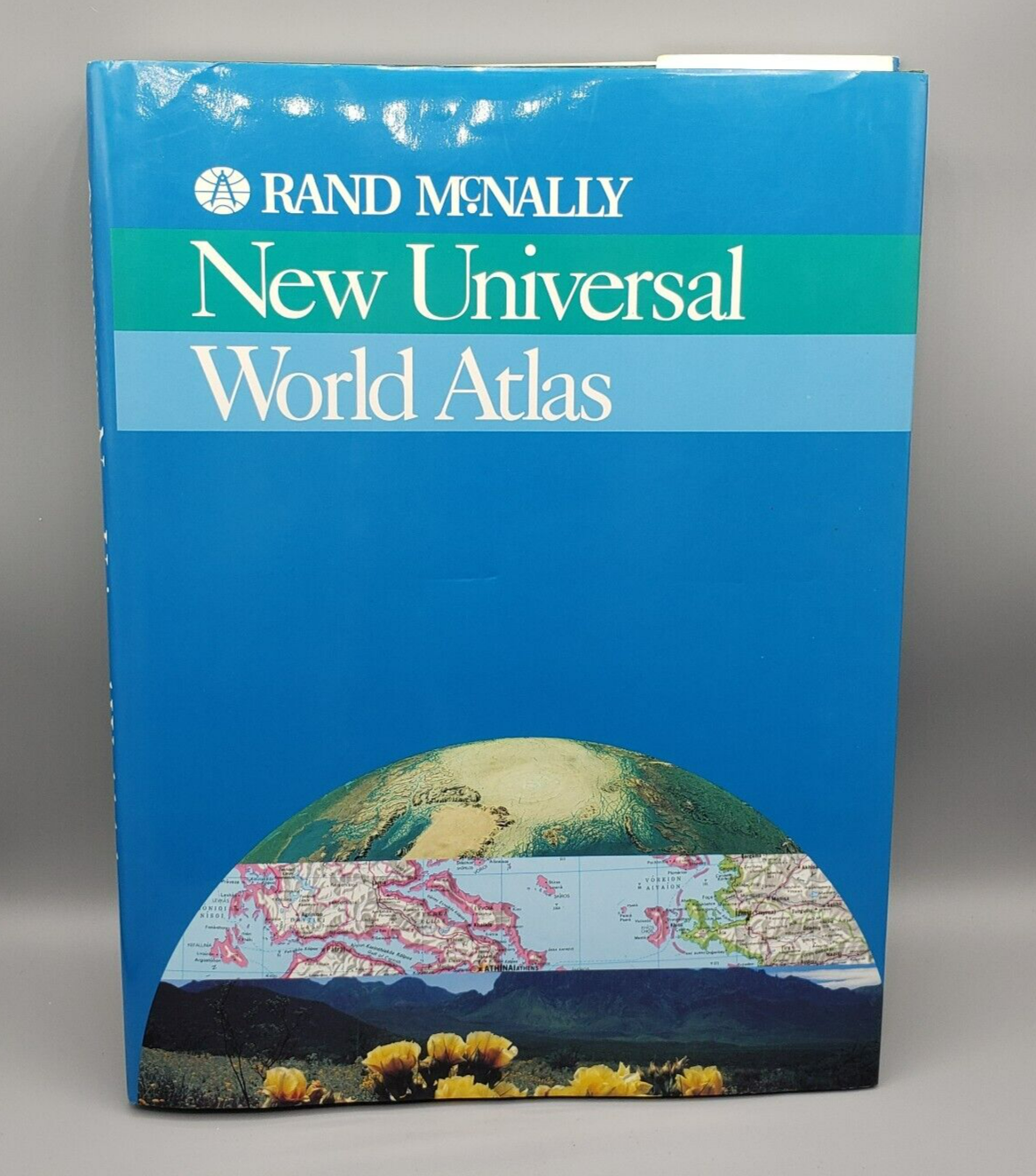 Vintage Rand McNally New Universal World Atlas Hardcover DJ 1995 Maps ...