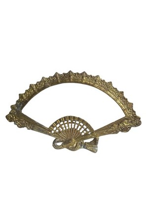 Vintage Fan Shape Mirror Dresser Vanity Table Standing Ornate Needs ...