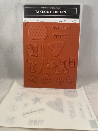 TAKEOUT TREATS Stamp Set TAKOUT Thinlits Dies Stampin Up Window Boxes Christmas | eBay