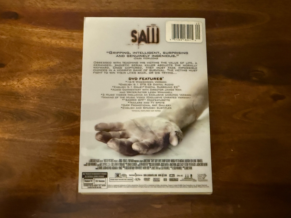 Saw (DVD, 2004) FREE SHIPPING 31398165415| eBay