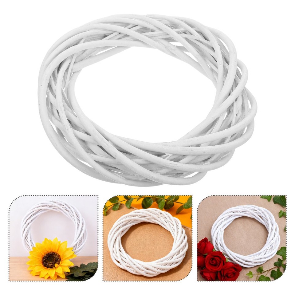 3 Pcs Natural Grapevine Garland Wreath DIY Decorative Wall Wreaths ...