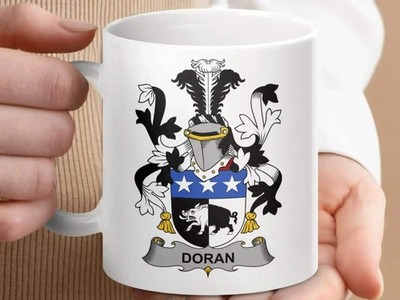 Doran Surname Irish Family Crest Mug | eBay