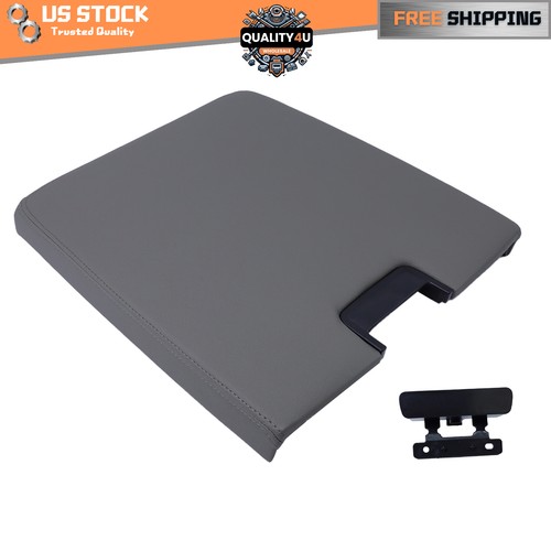Fit 2007-2013 Chevy Silverado GMC Sierra Center Console Lid Gray 924810 ...