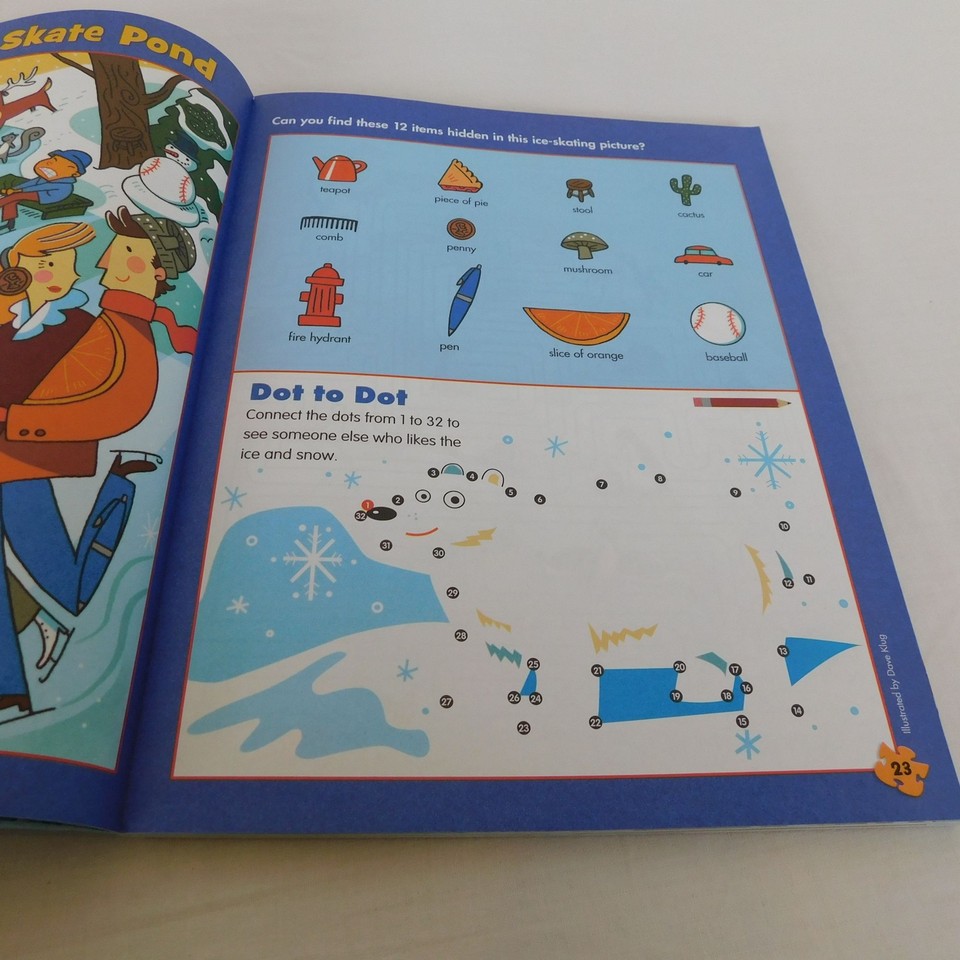 Highlights Winter Puzzles PuzzleMania PB 2014 100 Activities Mazes ...