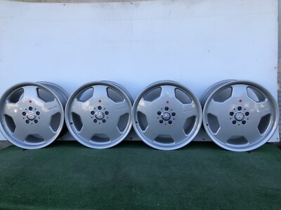 Mercedes-Benz W140 AMG Monoblock 19" Staggered Factory OEM Wheels Rims ...
