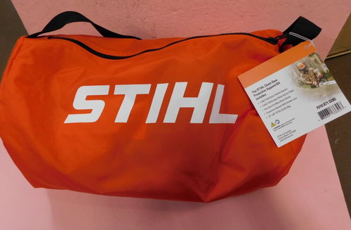 OEM STIHL CHAINSAW PROTECTIVE APPAREL KIT CHAPS HARD HAT GLOVES BAG ...