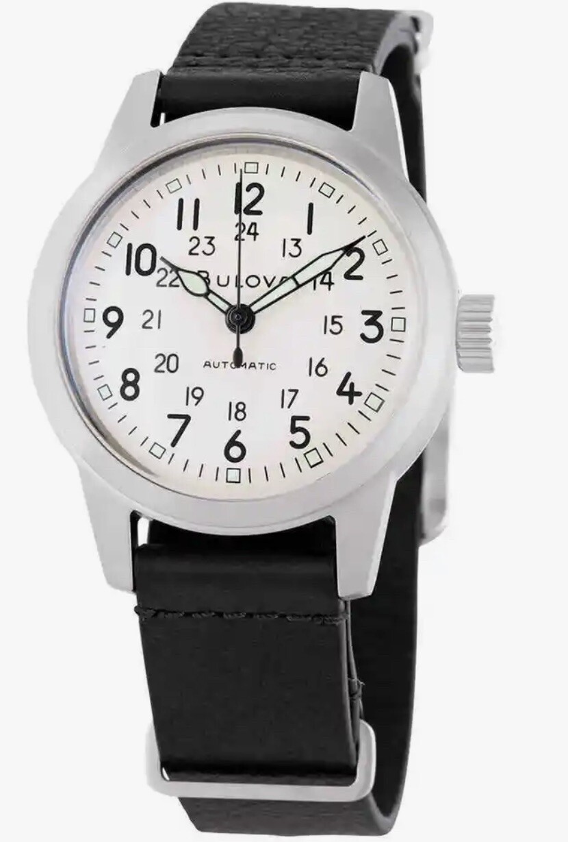 Bulova Hack Automatic 96A246 And 98A255 Wristwatches. Sold as a set ...