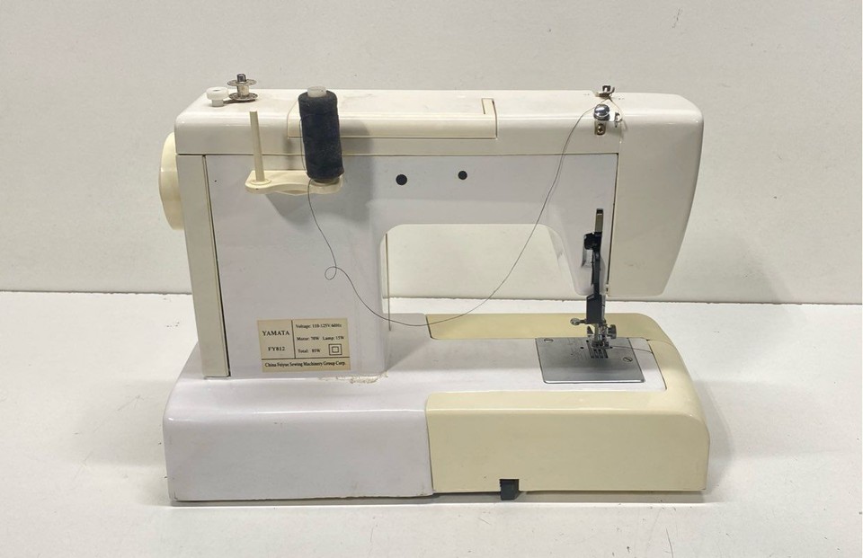 Yamata FY812 Premier Sewing Machine 85W White With Carrying Case | eBay
