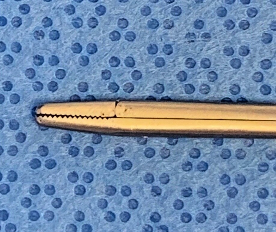 V.Mueller RH2580-002 Micro Grasper Forcep w Horizontal Serrations ...