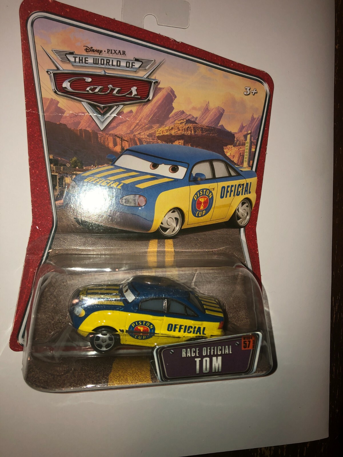 Nice DISNEY Pixar The World of CARS Race Official Tom Track Crew #57 ...