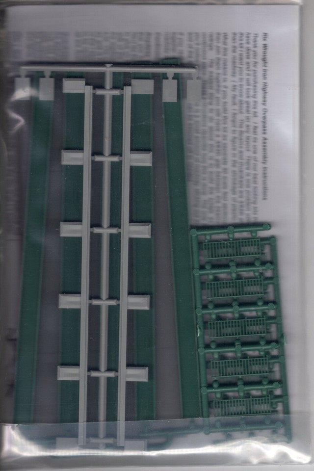 HO Scale Rix Products 628-0121 Wrought Iron Highway Overpass | eBay