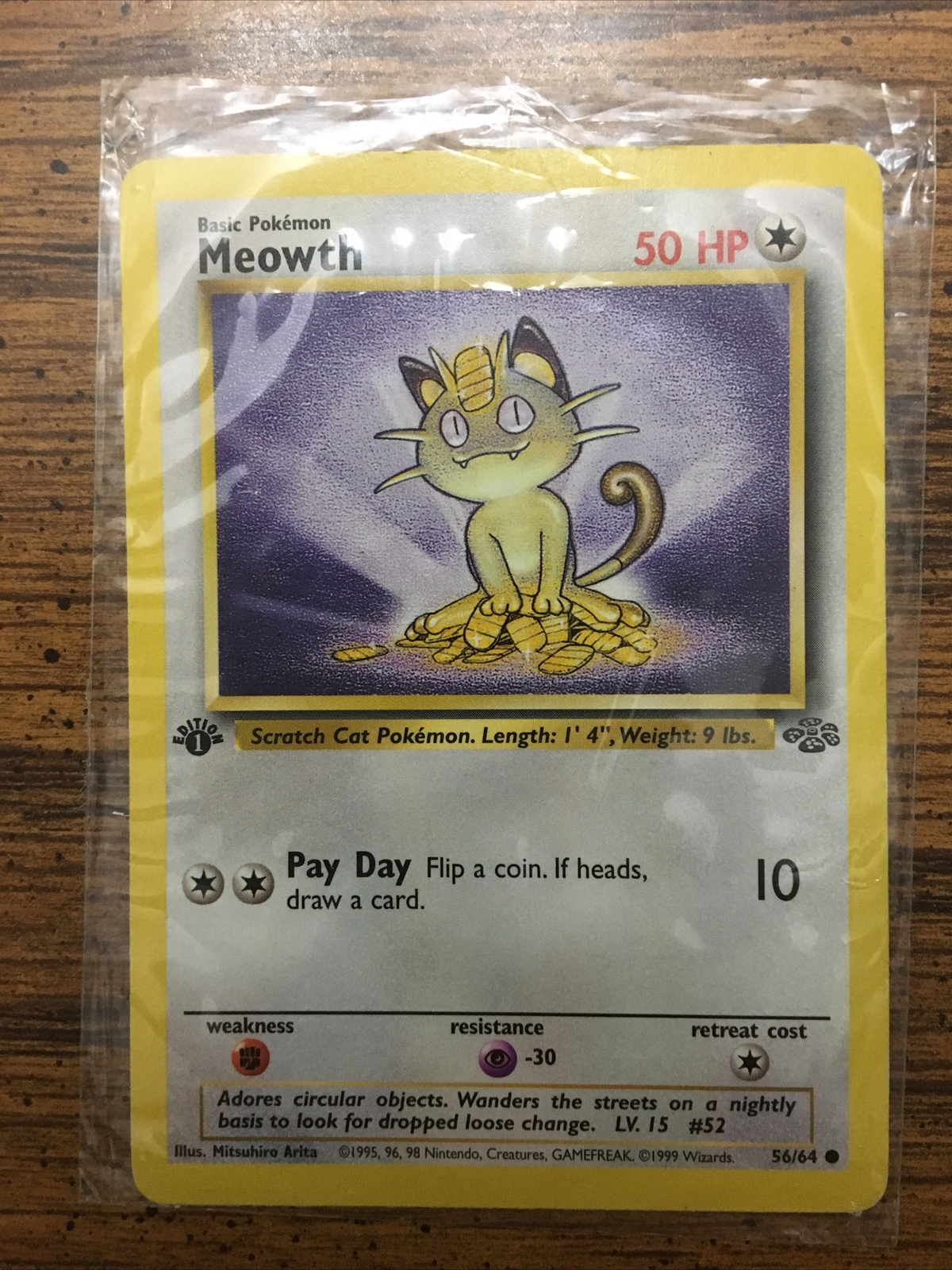 pokemon cards 1st edition 1999 meowth 55/64 | eBay