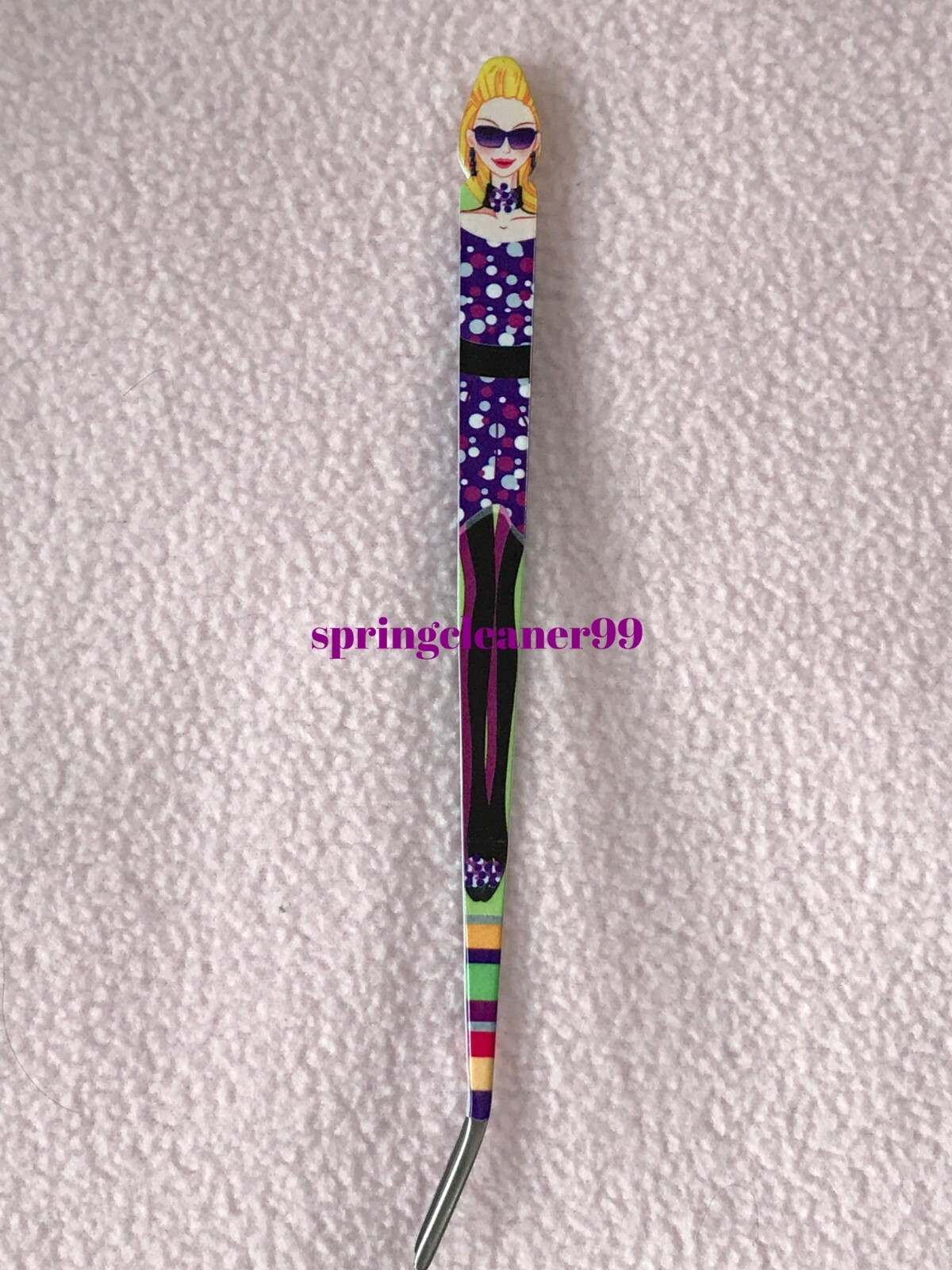 FASHIONISTA TWEEZERS ~ TRENDY~ 6 FUNKY FEMALE DESIGNS ~ 150mm ~ UNICORN ...