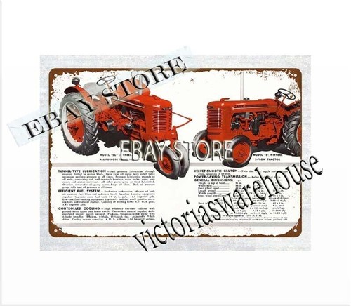 1941 growers SC tractor farm equipment tin sign brewery pub kitchen ...