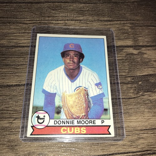 1979 Topps Baseball Card- Donnie Moore Chicago Cubs Pitcher- #17 | eBay