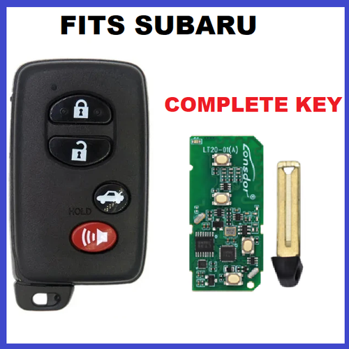 Smart Proximity Remote Key for Subaru Impreza WRX XV Outback Forester ...
