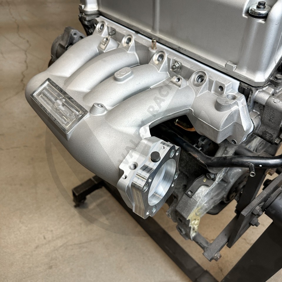 RBC Pro Ported Intake Manifold w/ K-Tuned Throttle Adapter for 12-15 ...