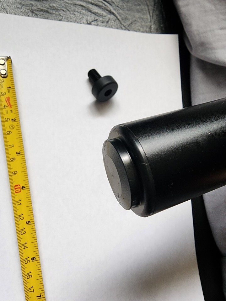 Jacoby Aluminum Pool Cue Butt Extension 8 Inch Black Billiards For ...