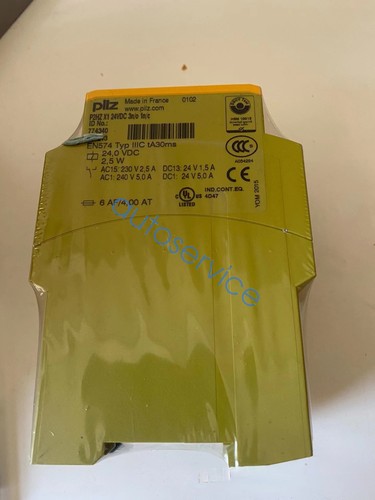 NEW Original PILZ 774340 P2HZ X1 Safety Relay 24VDC 3no 1nc By Fedex or ...