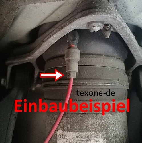 2XM8 4mm Verbindungsstück Audi 4F0616013 Mercedes A0003270069 BMW ...