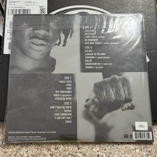 Chief Keef Finally Rich Deluxe 2LP Vinyl, IVC Limited Edition Gold Mix ...