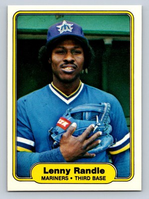 1982 Fleer #516 Lenny Randle Seattle Mariners - NM/MT | eBay