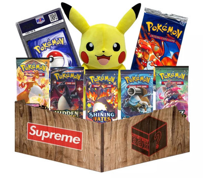 Pokémon Box! (Large) (Booster packs + More!) | eBay