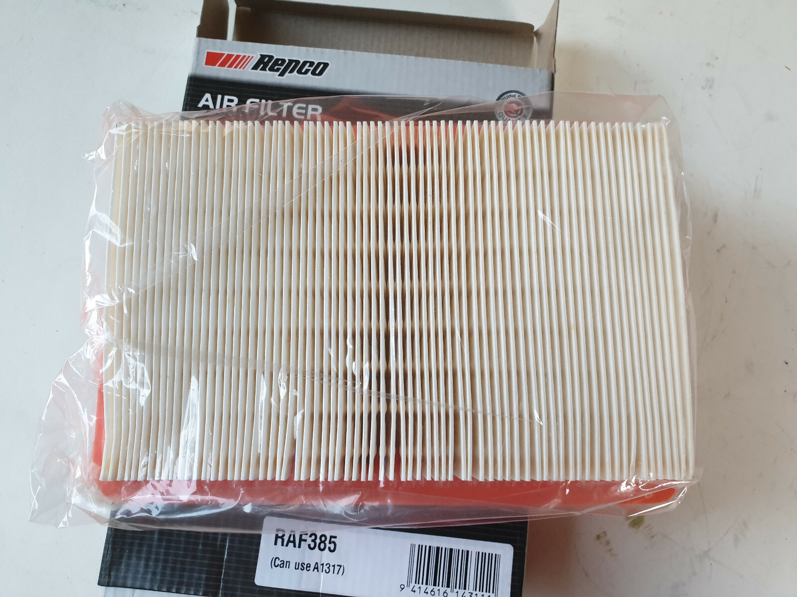 REPCO AIR FILTER RAF385 (CAN USE A1317) | eBay