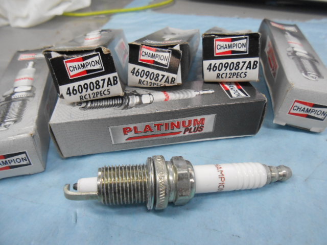 Mopar Platinum Plus Spark Plug Chrysler Dodge Jeep RC12PEC5 4609087AB ...