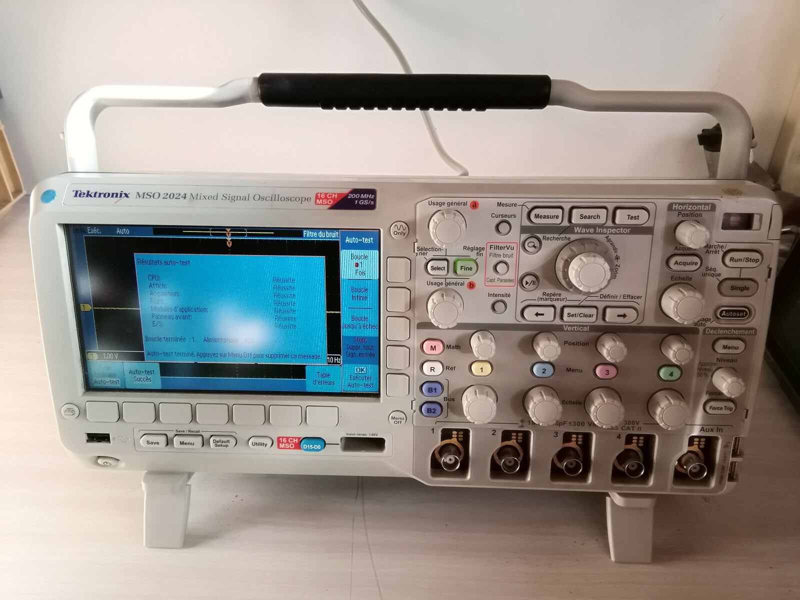 Oscilloscope Tektronix d’occasion