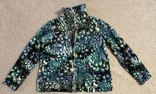 Onque Casual Women's Full Zip Long Sleeve Soft Terry Mock Neck Jacket ...