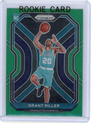 2020-21 Panini Prizm - Green Prizm #295 Grant Riller (RC) | eBay