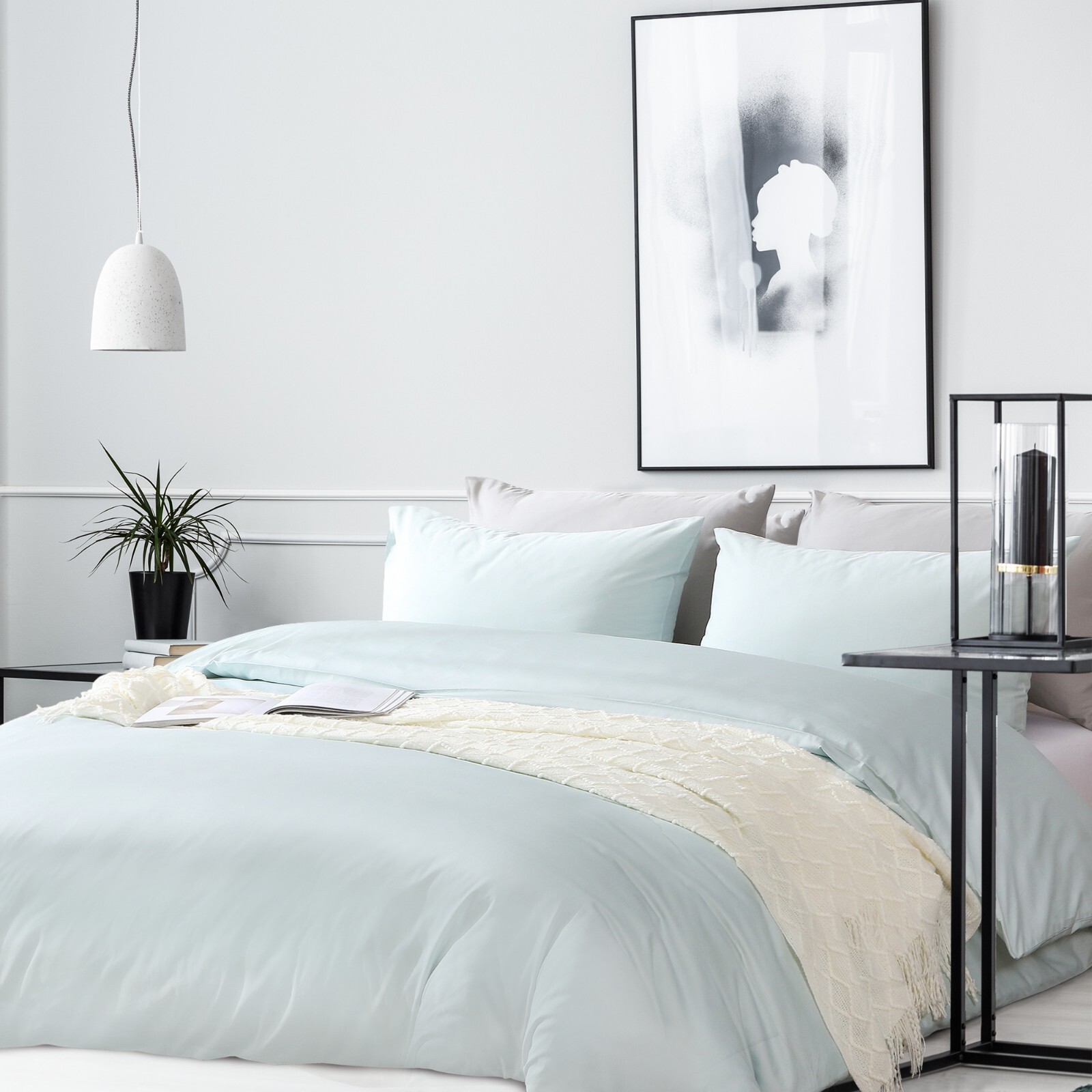 100% Cotton New Ultra Soft Quilt Doona Duvet Cover Set Single/D/Queen/K ...