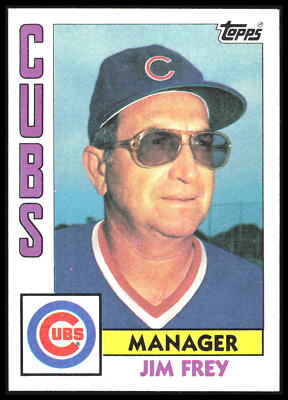 1984 Topps Jim Frey #51 Chicago Cubs XX | eBay