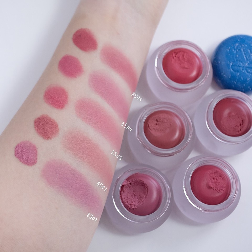 FWEE Lip & Cheek Blurry Pudding Pot 5g 5colors Cool Busan Moment K ...