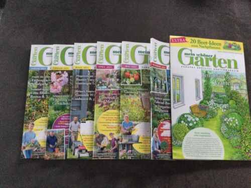 MEIN SCHÖNER GARTEN 2021 Garten-Zeitschrift 6 Stück | eBay.de