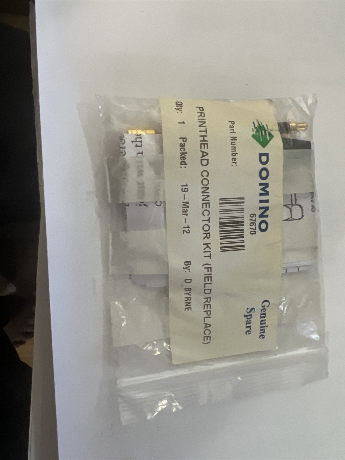 67670 Domino Printhead Connector Kit. (S33) | eBay