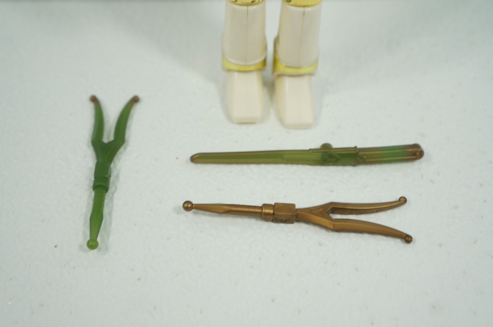 Mighty Morphin Power Rangers White Battle Borg Figure Bandai 1995 | eBay