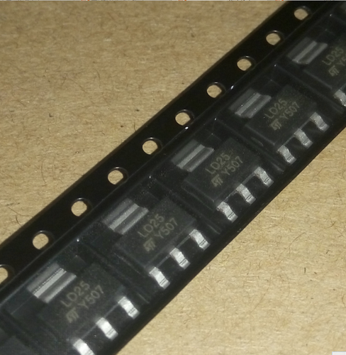 10pcs LD1117S25TR IC REG LDO 2.5V .95A SOT-223 LD1117 1117 LD1117S ...
