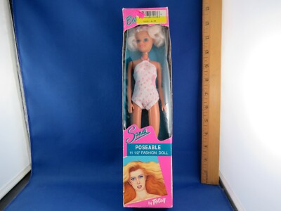 Beach Party Sandi by Totsy Poseable Fashion Doll 11.5" In Box 1990 ...